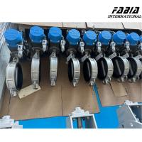 China 100mm Pneumatic Actuated Butterfly Valve Seamless Integration Corrosion Resistance for sale