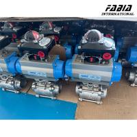 China Pneumatic Air Control Valve Butt-Weld Air Ball Valve Control Valve Versatile Applications for sale