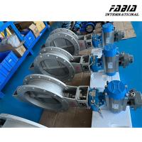 China Pneumatic Marine 8 Inch Butterfly Valve BV Ventilation Damper High Temperature Low Maintenance for sale