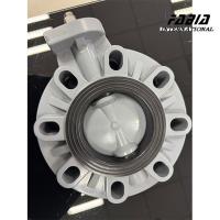 China Soft Seal EPDM Electric Butterfly Valve Lug PVC Damper Lightweight Effective for sale
