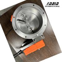 China Electric Round 70℃ Fireproof Damper 280℃ Smoke Valve For Buliding System And Fire And Smoke Emergency Systems for sale
