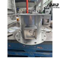 China Stainless Non Return Damper Low Flow Flange Connection For Semiconductor And Ventilation And Exhaust System for sale
