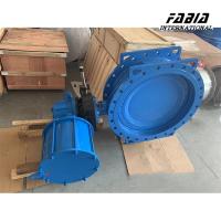 China 16 Inch Forklift Pneumatic Hard Seal Butterfly Valve For Petrochemical Industry for sale