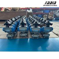 China Three-Piece ball valve Stainless Steel pneumatic actuator valve 3/4'' NPT 200WOG for sale