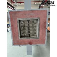 China Ultra-High Temperature carbon steel pneumatic butterfly valve pouring valve for sale