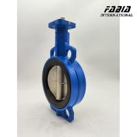 China 10'' WCB  Butterfly Valve Wafer Style 200Psi  soft seat valve low leakage for sale
