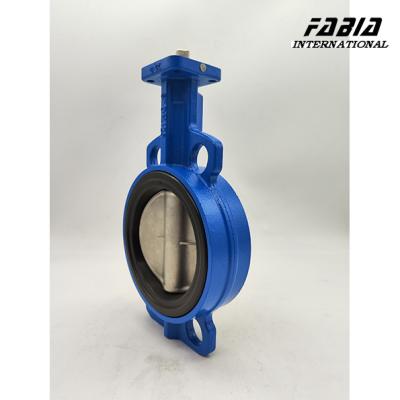 China 10'' WCB  Butterfly Valve Wafer Style 200Psi  soft seat valve low leakage for sale