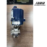 China KF50 Stainless Steel Electric Butterfly Valve Hard Seal Quick Installation PN16 Pressure Rating for sale