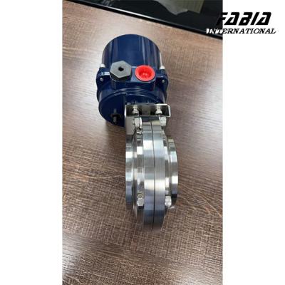 China KF100 DN50 Stainless Steel Electric Butterfly Valve With Impact Structure And High Sealing Performance for sale