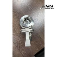 China PTFE / EPDM Seal High Pressure KF100 High Vacuum Butterfly Valve For Manual Operation Scientific Research Instruments for sale