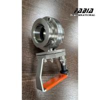 China PTFE / EPDM Seal High Pressure KF100 High Vacuum Butterfly Valve For Manual Operation Scientific Research Instruments for sale