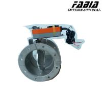 China DN125 Electric  Butterfly Valve Carbon Steel Electric Valve for sale