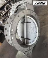 China Flue Gas Butterfly Valve Industrial Butterfly Valve  Air Valve for sale