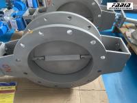 China Pneumatic Stainless steel Flange Butterfly Valve  Industry Complete Specifications Ship for sale