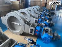 China Pneumatic Stainless steel Flange Butterfly Valve  Industry Complete Specifications Ship for sale