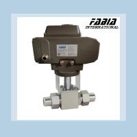 China Electric  Ball Valve Two Way Butt Welding Ball Valve  1 2