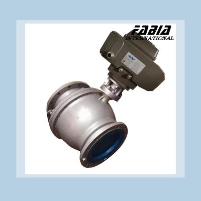 China Wide caliber Electric High Pressure Ball Valve Two Piece Butt Welding Industry Ball Valve for sale