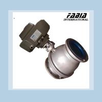 China Wide caliber Electric High Pressure Ball Valve Two Piece Butt Welding Industry Ball Valve for sale