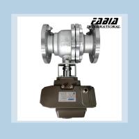 China Metal High Pressure Electric Ball Valve Stainless Steel Two Way Flange Ball Valve for sale