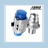 China Pneumatic Control Ball Valve  2 Piece 1 Inch 2 Inch Butt Welding for sale
