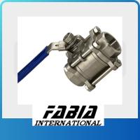 China Fabia 1/2'' 2 Way  Ball Valve Electric Adjustalbe Type Stainless Steel L-Port for sale