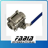 China Fabia 1/2'' 2 Way  Ball Valve Electric Adjustalbe Type Stainless Steel L-Port for sale