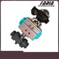 China PVC  Ball Valve Perfect For Industrial Applications  DN10-200 for sale