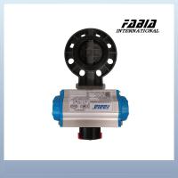 China Pneumatic Soft Seal  Butterfly Valve Clamp PVC Valve Lightweight and Cost-Effective for sale