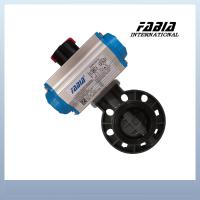 China Pneumatic Soft Seal  Butterfly Valve Clamp PVC Valve Lightweight and Cost-Effective for sale