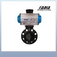 China Pneumatic Soft Seal  Butterfly Valve Clamp PVC Valve Lightweight and Cost-Effective for sale