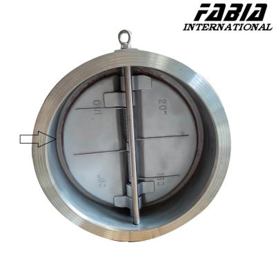 China Industrial Butterfly Valve Stainless Steel Large Diameter DN500 Ventilation Valves for sale