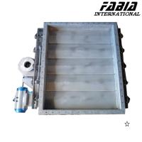 China Customised valves Pneumatic Flue Flapper Valve Stainless Steel Gas Flapper Valve for sale