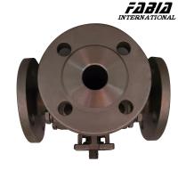 China Pneumatic three-way flange  Ball Valve For Chemical, Petroleum, Electric Power for sale