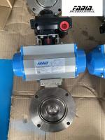 China Pneumatic Vacuum  Hard Seal To Clamp Butterfly Valve Stainless Steel for sale