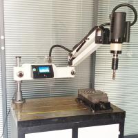 China Easy Operation M6-M30 200rpm Flex Arm Mobile Tube Nut Electric Tapping Machine for sale