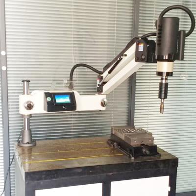 China Easy Operation M6-M30 200rpm Flex Arm Mobile Tube Nut Electric Tapping Machine for sale