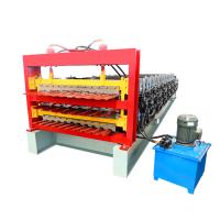 China Metal Roofing Sheet Corrugating Iron Sheet Roll Forming Making Machine Cold Galvanizing Line for sale