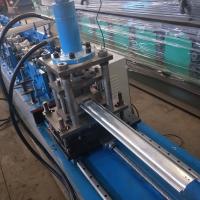 China Metal garage steel roller shutter door profile roll forming machine for sale
