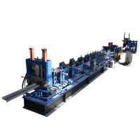 China Strut Galvanized U Beam Steel C Z Channel Purlin Roll Forming Machine Hydraulic Profile Cutting for sale