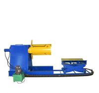 China Heavy Model Uncoiler Machine With Coil Car And Hydraulic Expansion Decoiler Manual for sale