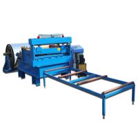 China Steel Material Uncoiler Straightening Flatbed Leveling Coil Feeder Production Line for sale