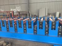 China Iron Sheet Corrugated Roll Forming Machine 70mm Shaft Diameter 1 Inch Chain Driven for sale