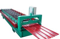 China Color Steel Glazed Tile Roll Forming Machine/ Customized forming design for sale