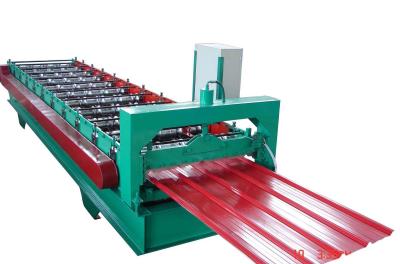 China Color Steel Glazed Tile Roll Forming Machine/ Customized forming design for sale