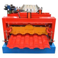 China Colored Steel Galvanized High Speed Glazed Tile Roll Forming Machine Factory for sale