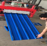 China High Effective Customized Color Steel Aluminum Galvanized Sheet Metal Roof Roofing Sheet Making Machine With 20 Forming for sale