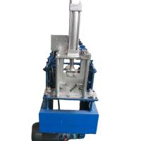 China Hydraulic steel rain chain gutter metal profile Making Machine for sale