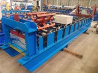 China Galvalume Steel Glazed Tile Capping Roof Panel Ridge Roll Forming Machine for sale