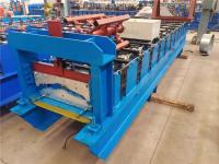 China Galvalume Steel Glazed Tile Capping Roof Panel Ridge Roll Forming Machine for sale