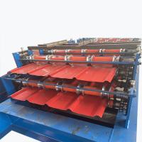 China Top Quality Corrugated Tile Roof Sheet Making Roll Forming Machine Steel Channel Frame for sale